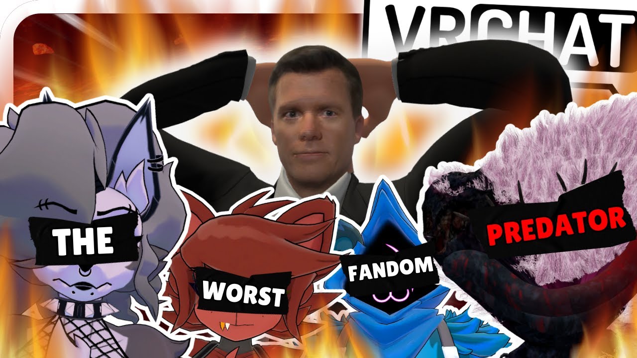 THE WORST VRCHAT MULTIFANDOM PREDATOR EVER. - YouTube