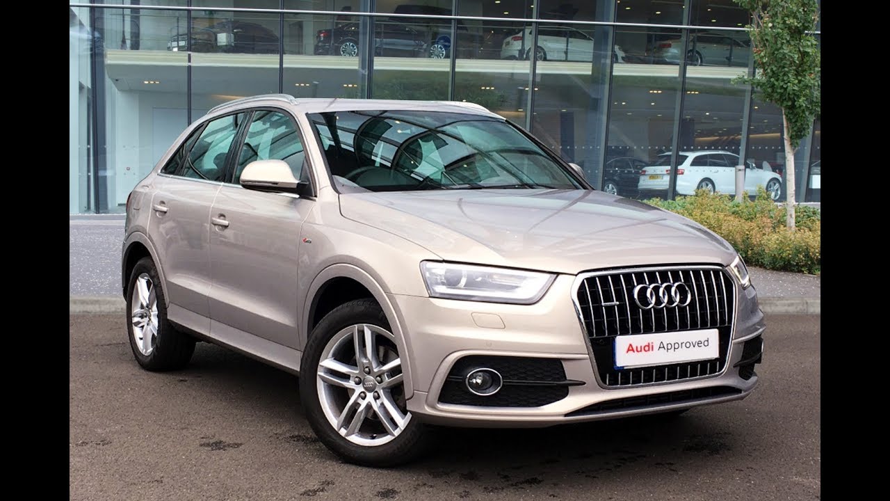 OE13VHX AUDI Q3 TDI QUATTRO S LINE BEIGE 2013, West London Audi - YouTube