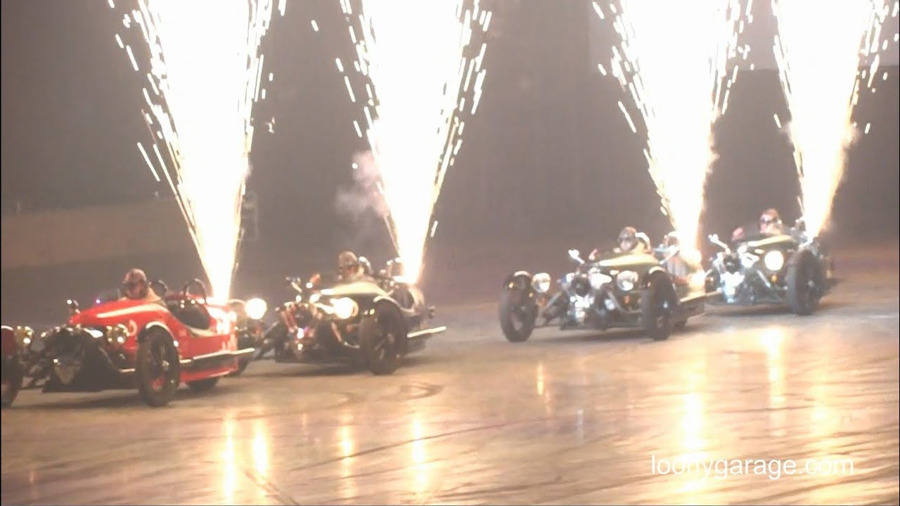 Morgan 3 Wheeler at Top Gear Live - YouTube