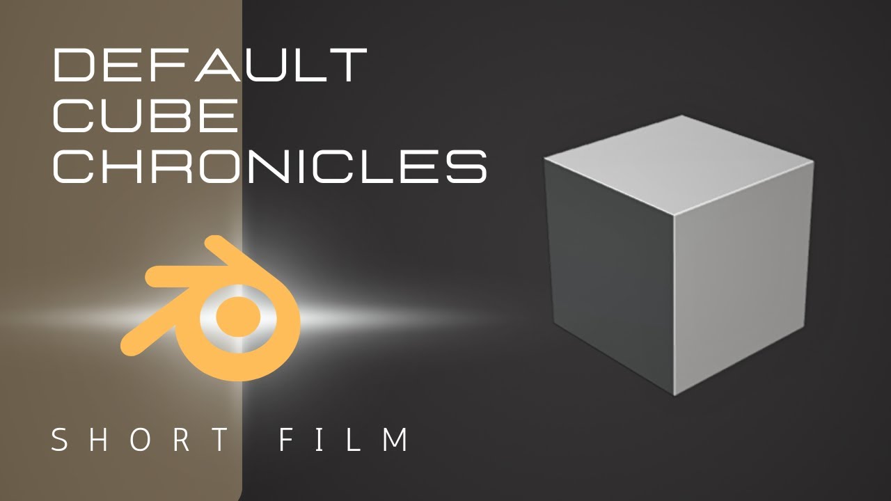 DEFAULT CUBE CHRONICLES - Short film made in blender using only 7 faces and 1 color - YouTube