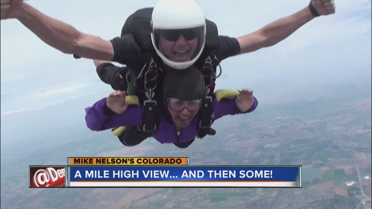 Discover Colorado: 7NEWS Anchor Anne Trujillo goes skydiving at Mile-Hi ...