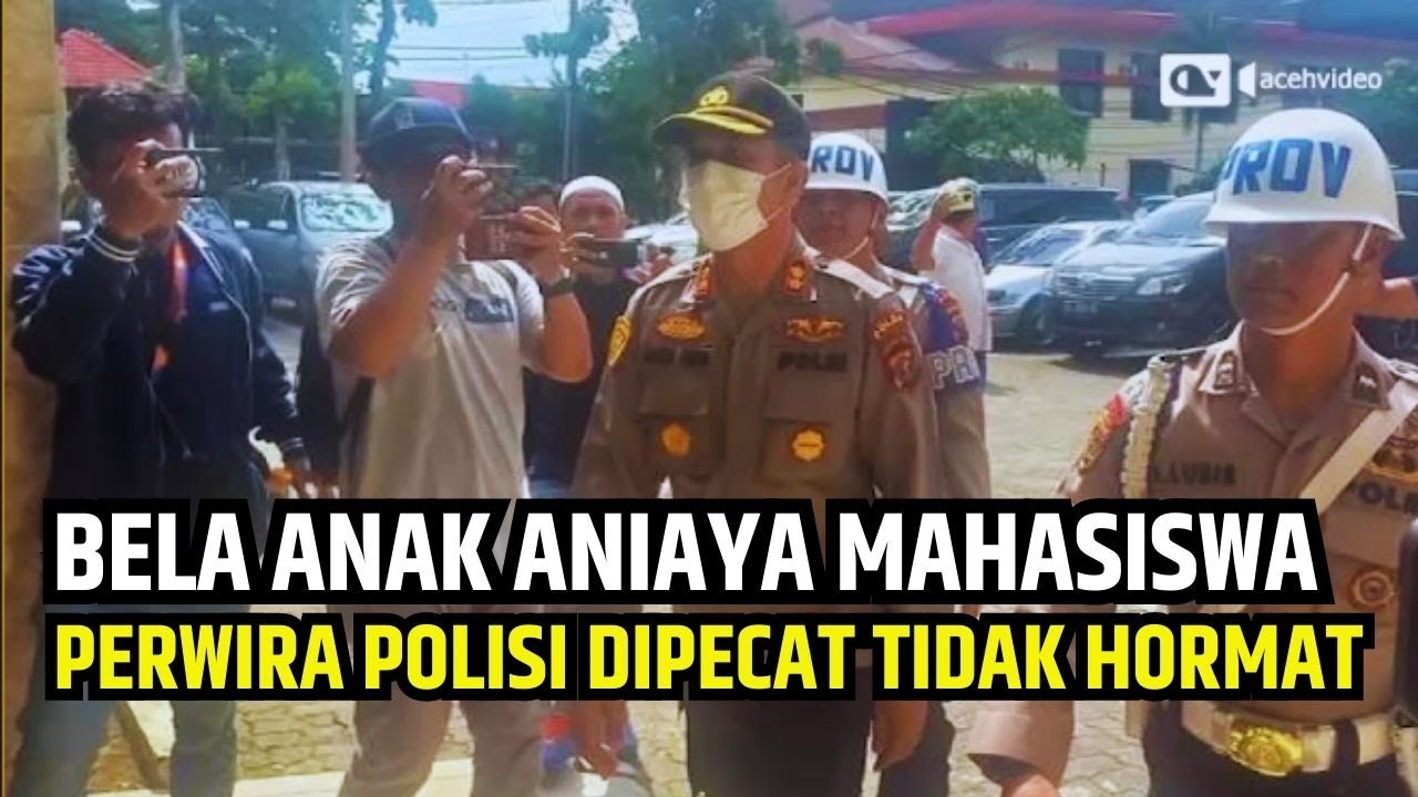 Terjerat Kasus Aniaya Mahasiswa Akbp Achiruddin Hasibuan Dipecat Dari