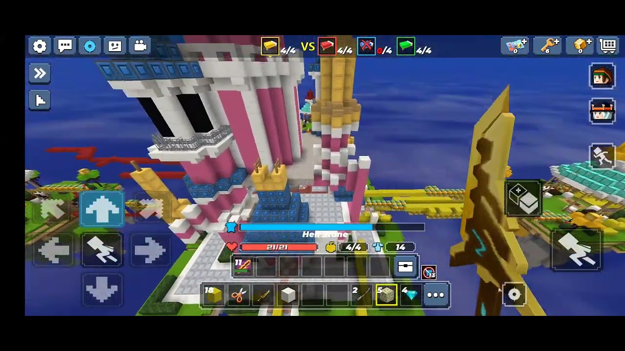 Blockman Go bed wars gameplay 😁 - YouTube