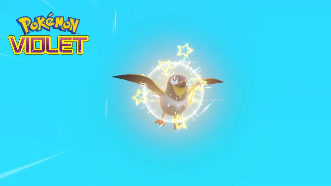 Shiny Wattrel! | Pokémon Scarlet And Violet - YouTube