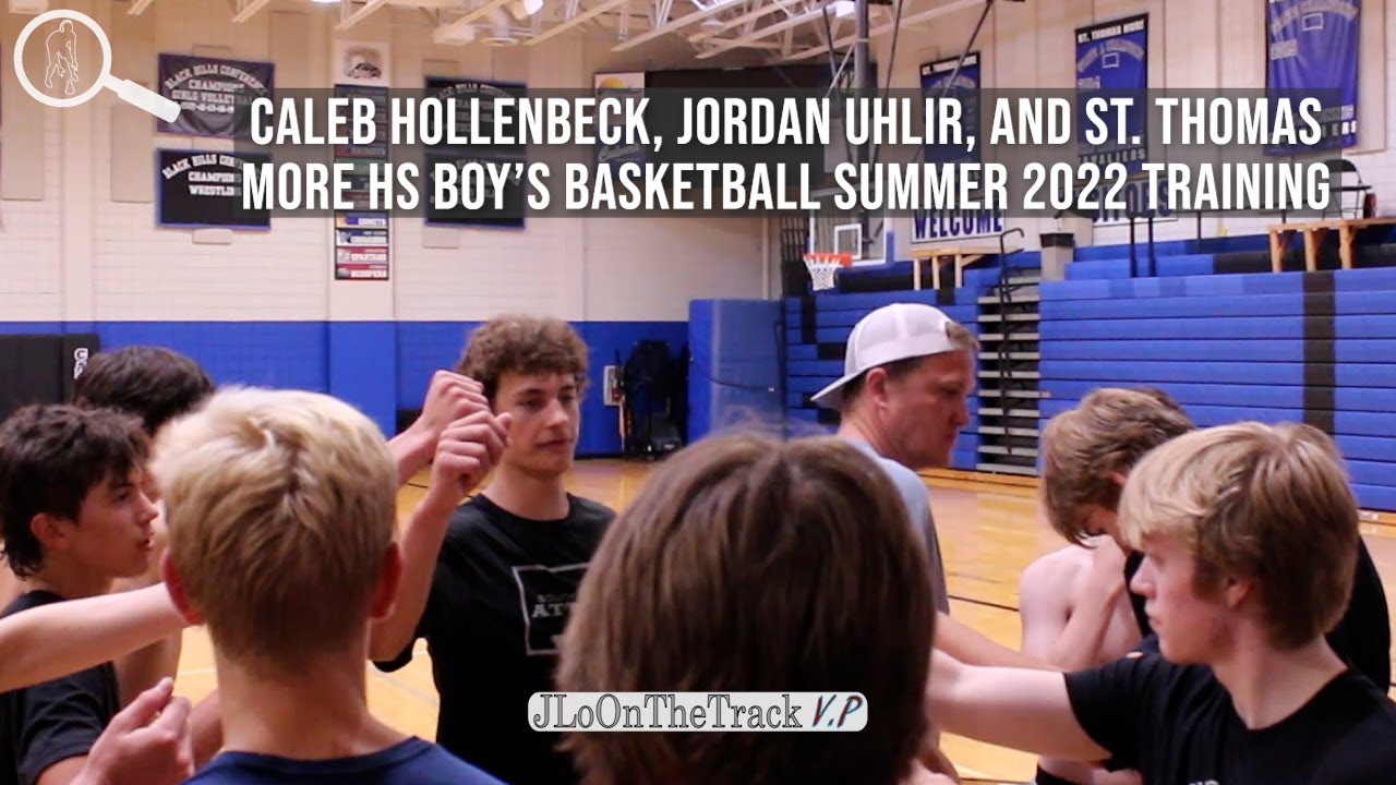 Caleb Hollenbeck, Jordan Uhlir, and STM Basketball Summer Training ...