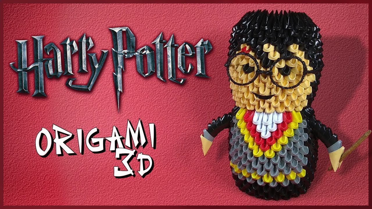 Harry Potter En Origami 3D Harry Potter Origami Fácil! 🧙🏼‍♂️ - YouTube