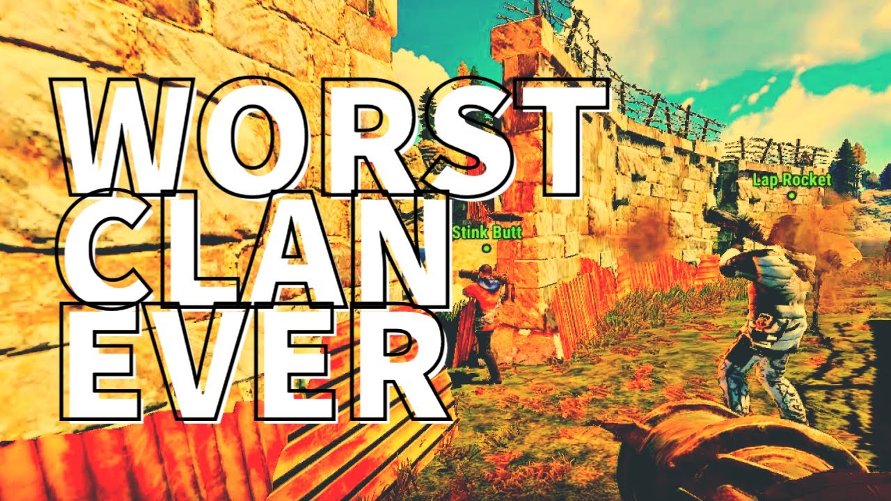 Rust - Worst Clan Ever Online Raids - YouTube