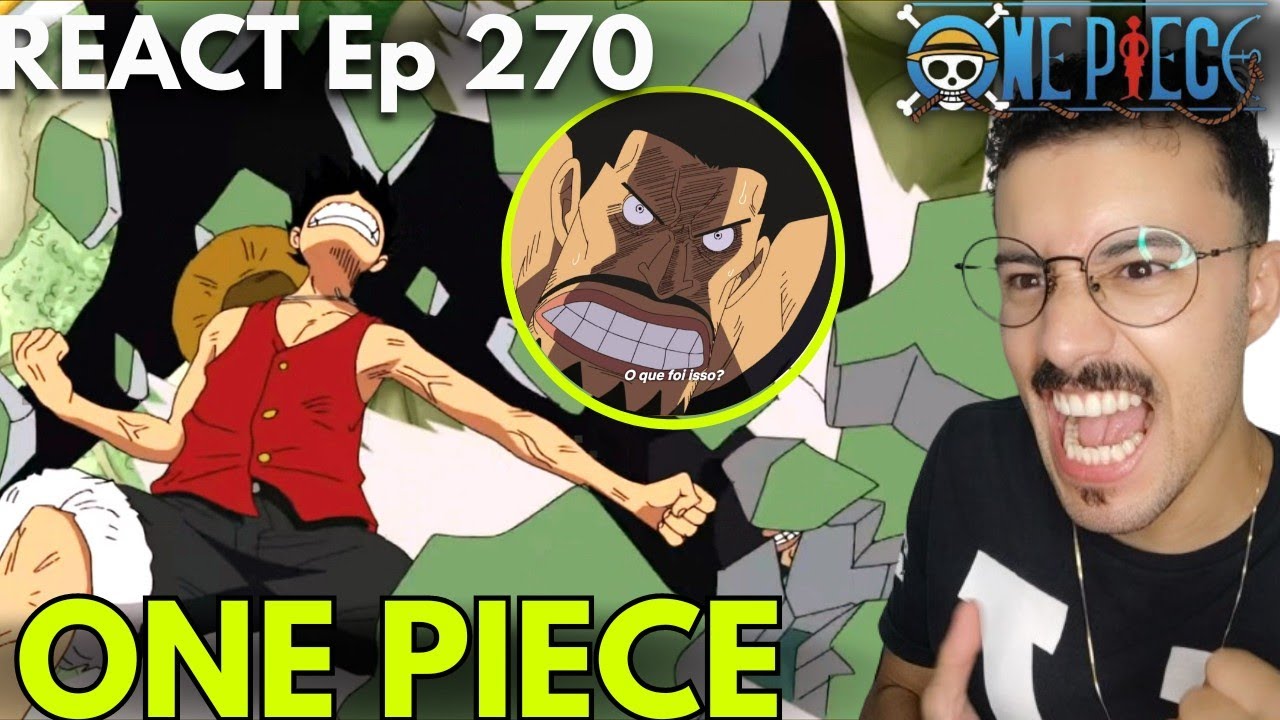 REACT - LUFFY VS BLUENO COMEÇA - Ep.270 -ONE PIECE - #luffy #onepiece # ...