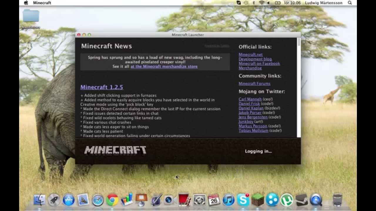 how to get Minecraft Full Screen mode-Mac - YouTube