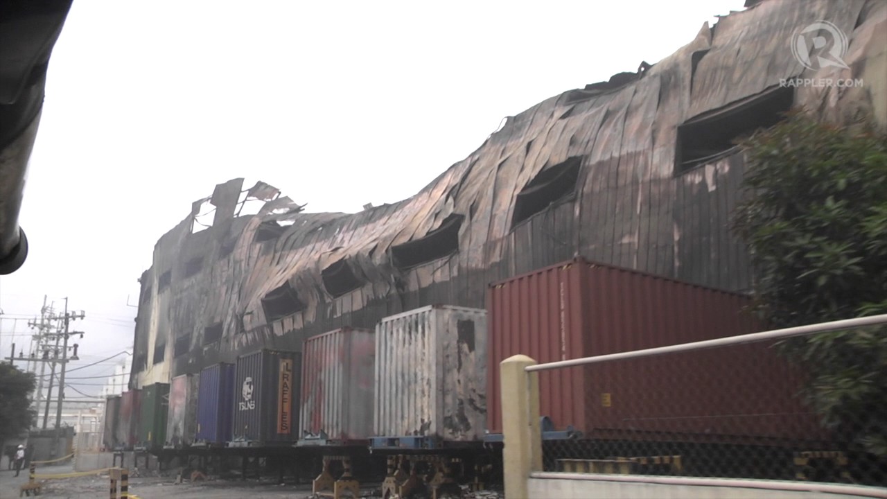 Aftermath of the HTI fire in Cavite - YouTube