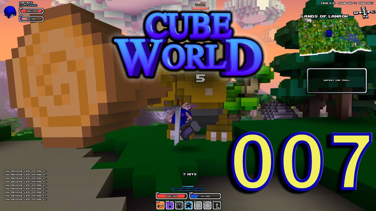 Let's Play Cube World mit Mods #07 German | Quad4Nation - YouTube