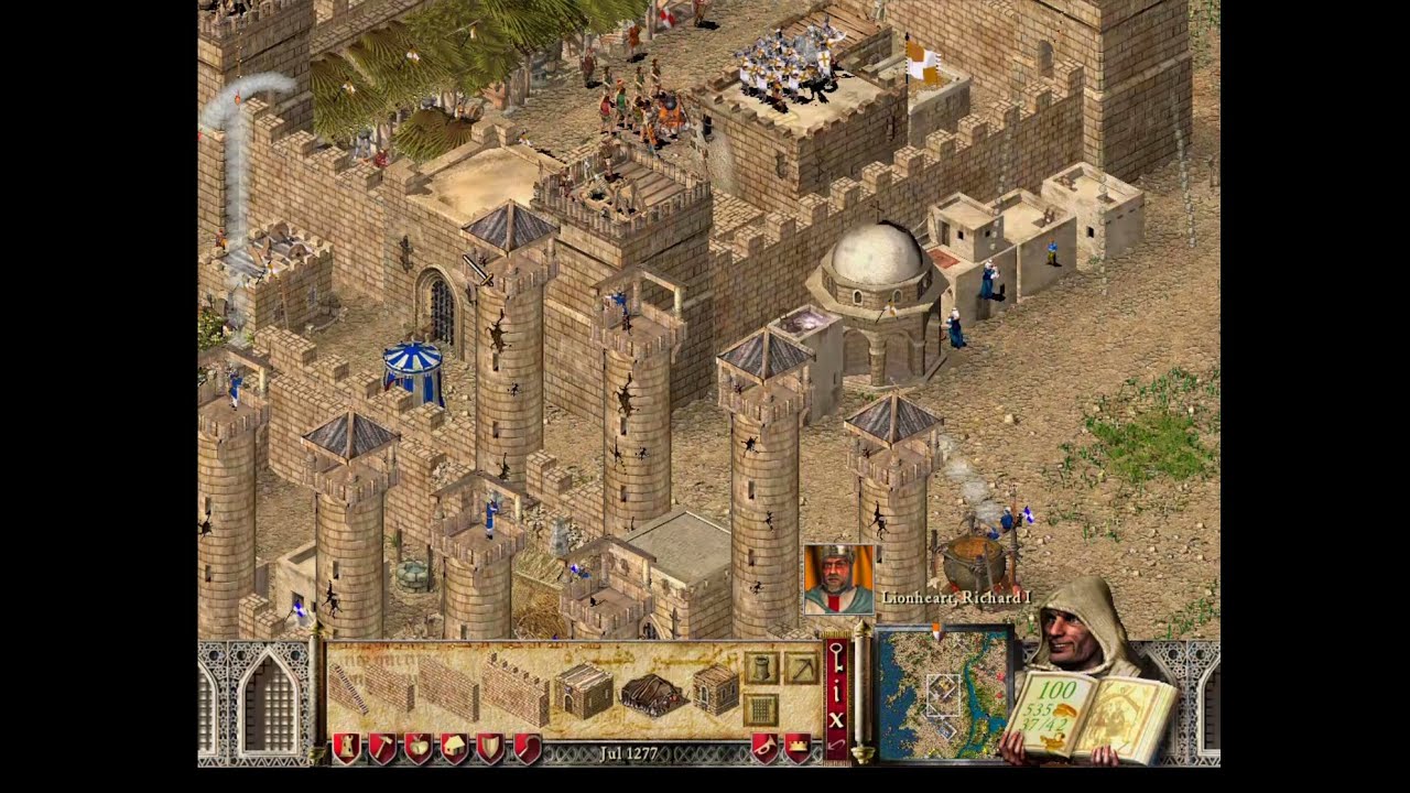 Stage 20 of Stronghold Crusader 1 | Caliphs - YouTube