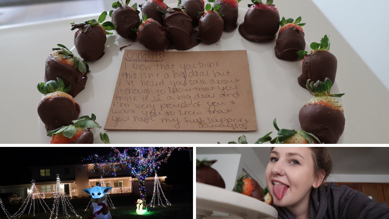 VLOGMAS DAY 1 // ben got promoted! - YouTube