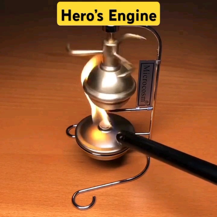 Hero’s Engine.The very first steam engine ever devised, #Alexander # ...