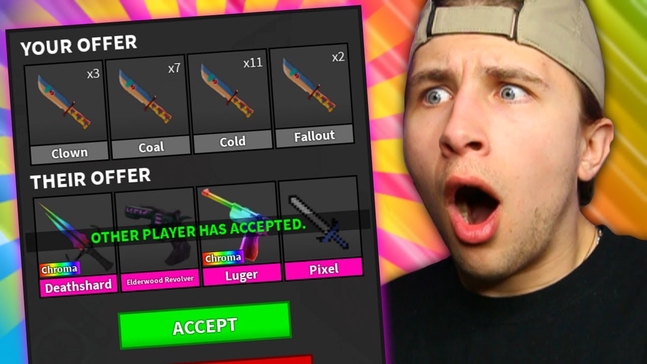 Trading Clowns For Godly's In Murder Mystery 2... - YouTube