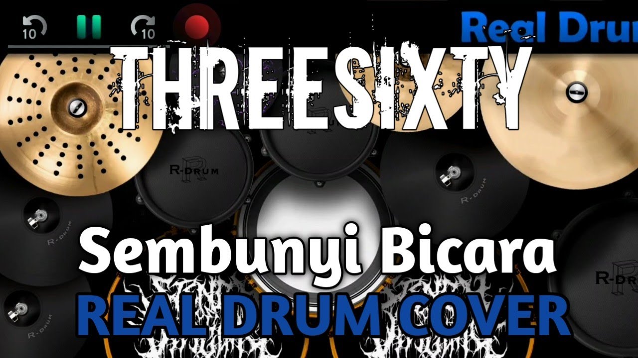 Threesixty - Sembunyi Bicara | Real Drum Cover - YouTube