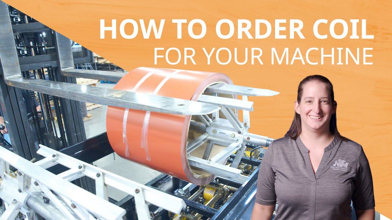 How to Order Metal Coil for Your Roof Panel Machine - YouTube