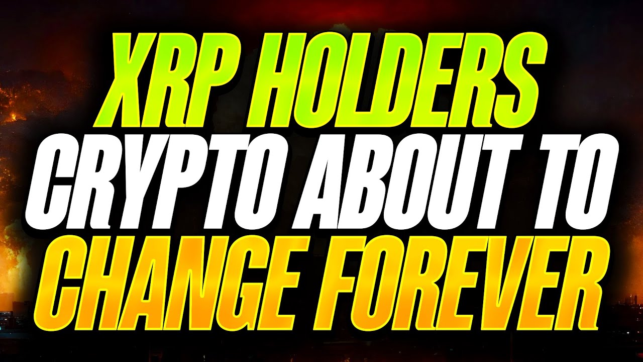 RIPPLE XRP - THE CRYPTO SPACE IS ABOUT TO CHANGE FOREVER - YouTube