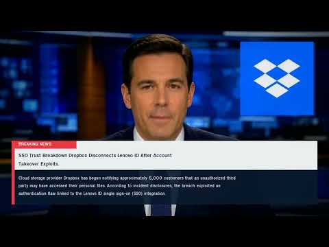 SSO Trust Breakdown Dropbox Disconnects Lenovo ID After Account Takeover Exploits