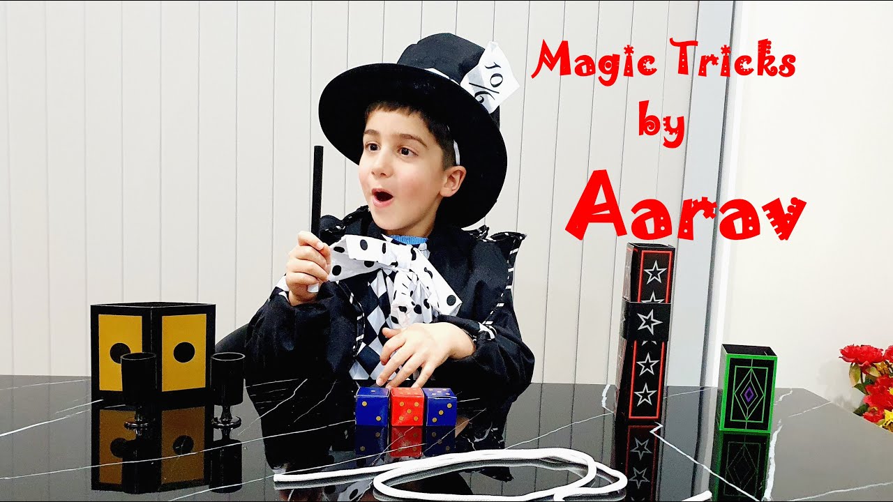 Aarav The Little Magician! Cool Magic Tricks for Kids! Magic Show by ...