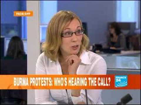 FRANCE24-EN-Talk Face Off-Burma Protests