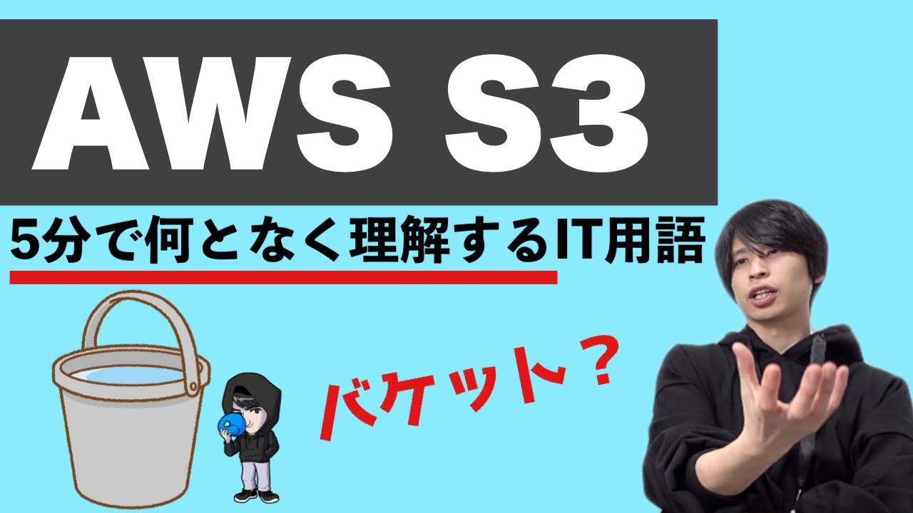 AWSのS3を超ざっくり解説！【何となく理解するIT】 - YouTube