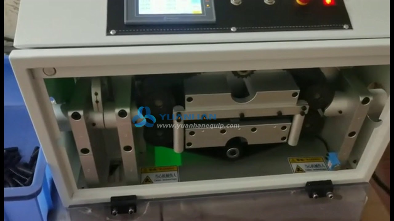 Flexible Plastic Cable Conduit Cutting Machine, Polyamide Corrugated ...