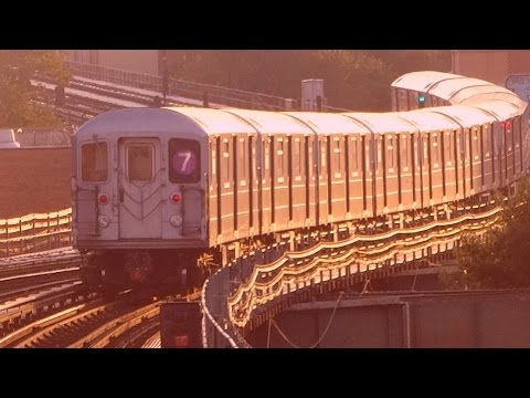 New York City Subway - IRT Flushing Line 7 - YouTube