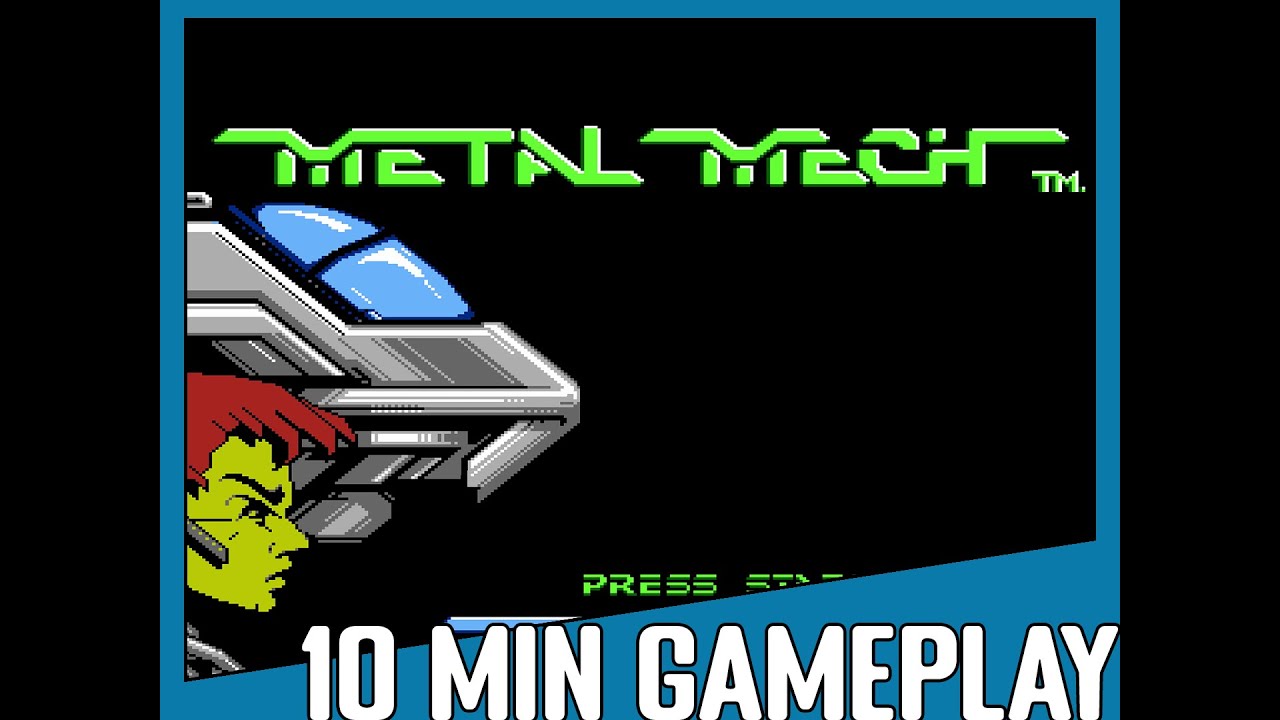 10 Minute Gameplay: Metal Mech: Man & Machine (1991) NES - YouTube