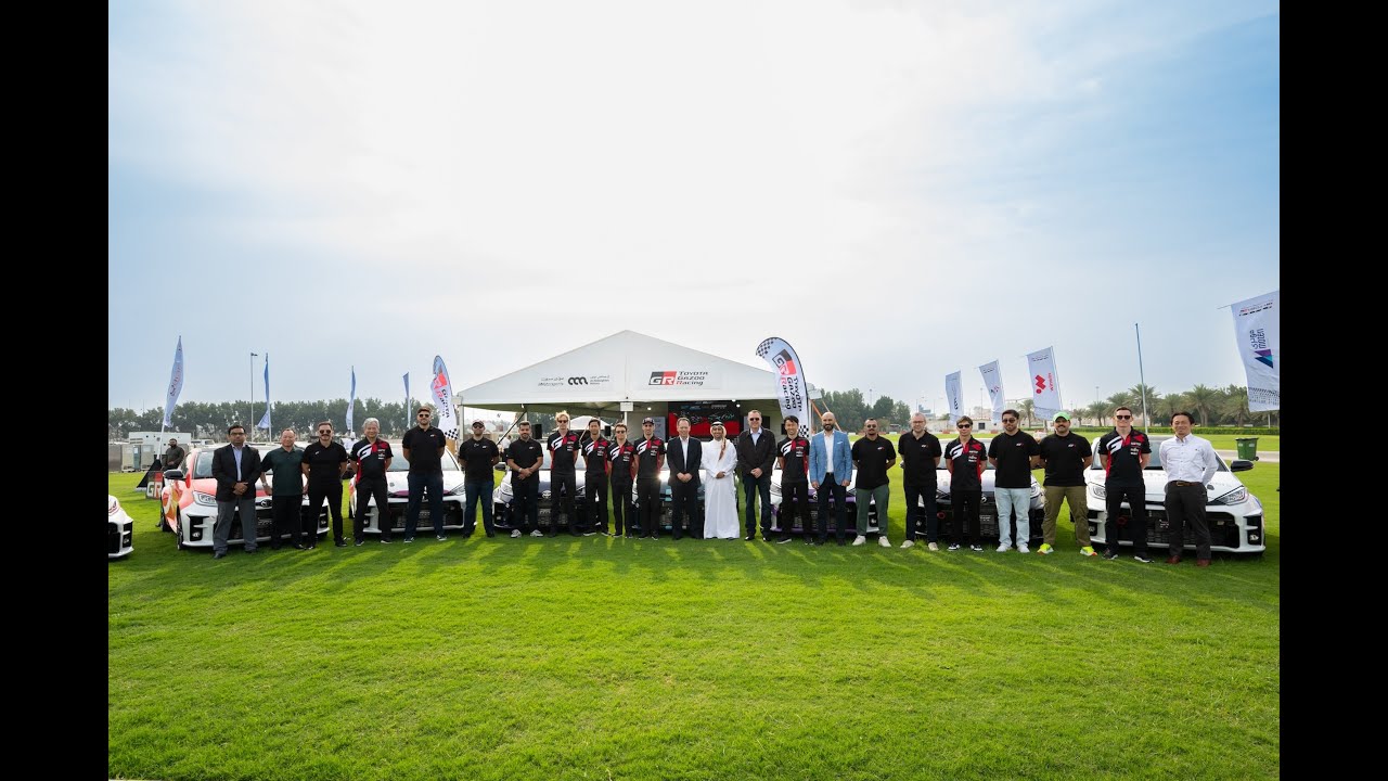 TGR-E WEC Racers Meet Toyota GR Yaris Cup Racers - YouTube