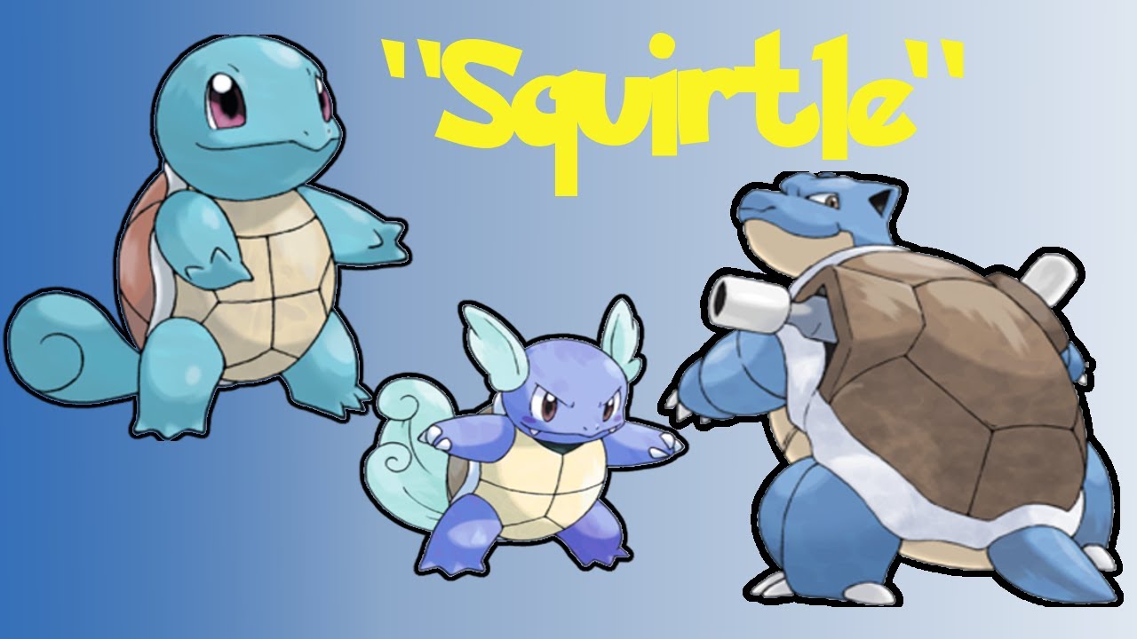 "Squirtle" -Poke'Dex Extra Information- National pokedex - YouTube