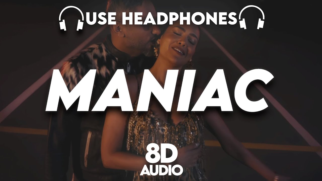 MANIAC : 8D AUDIO🎧| YO YO HONEY SINGH | ESHA GUPTA | GLORY | (LYRICS ...