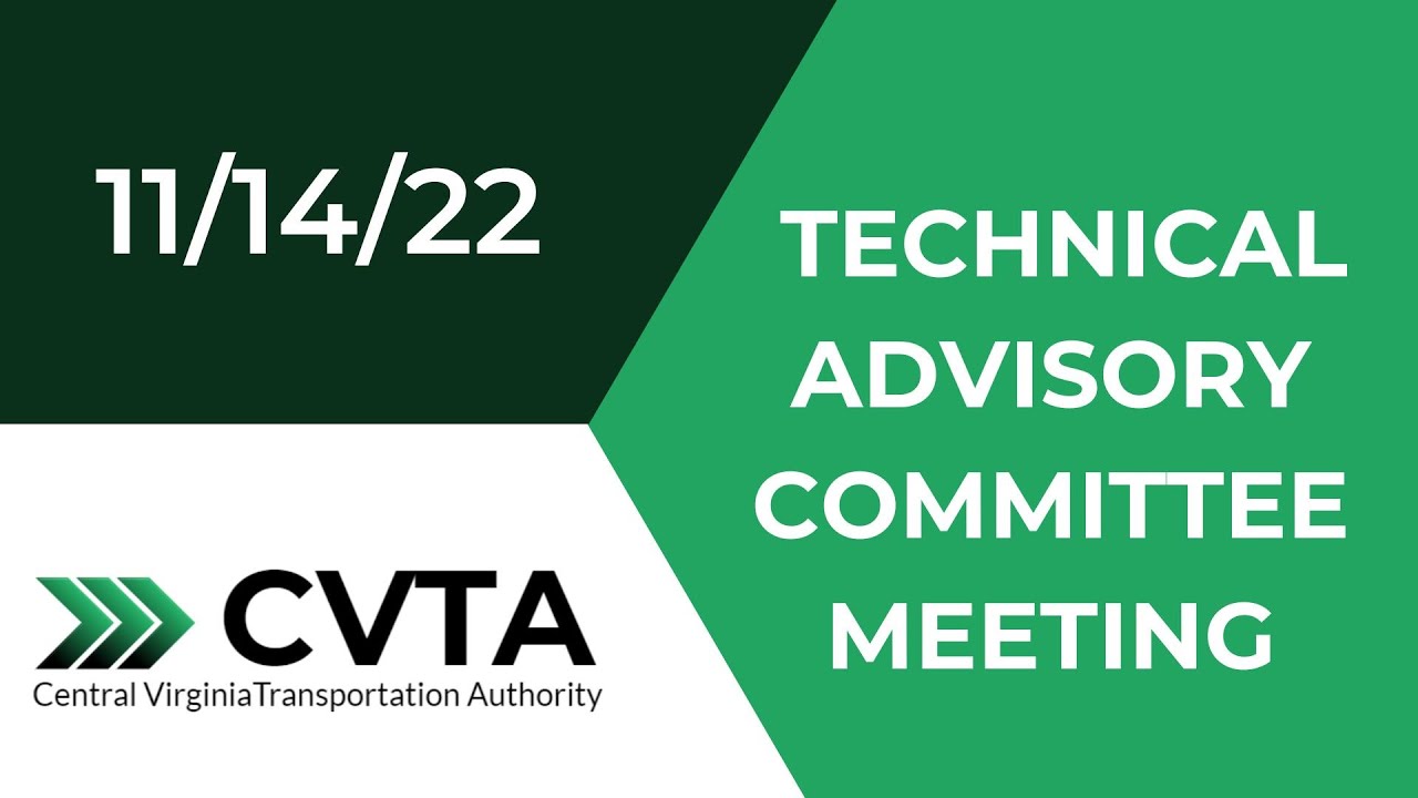 CVTA TAC Meeting - YouTube