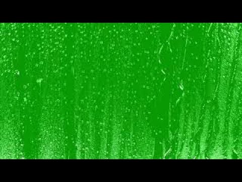 Green Screen - 4k Rain Falling Water Drops On Screen Effects - YouTube
