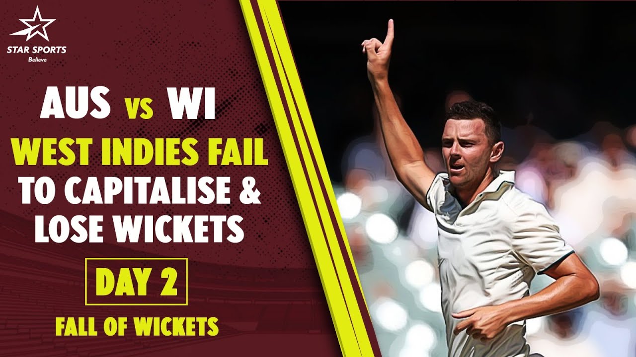 Josh Hazlewood Leads Australia's Attack Bagging 4 Wickets | Fall Of ...