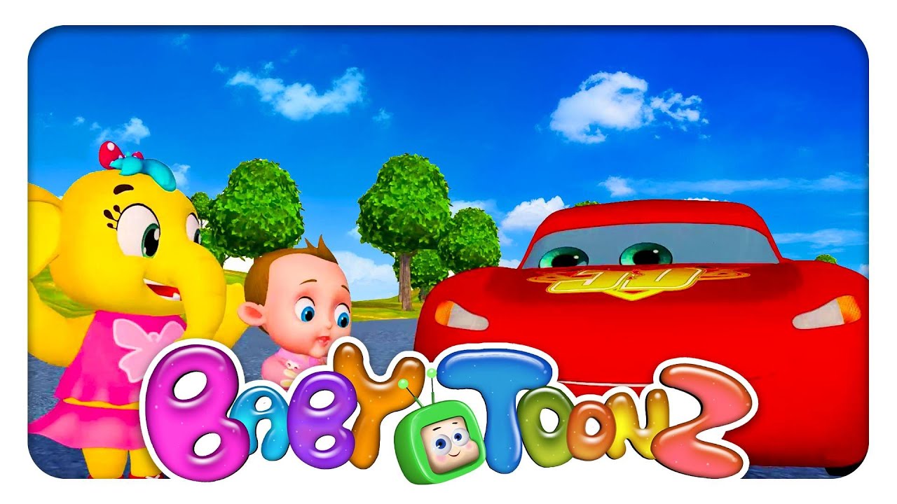 Little Race Cars Racing On Road | Best Nursery Rhymes Collection For ...