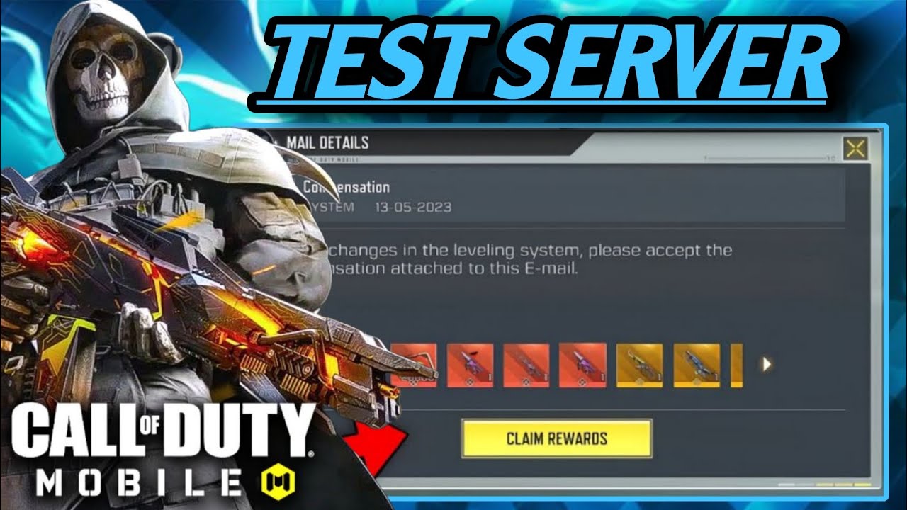 call of duty mobile test server - YouTube