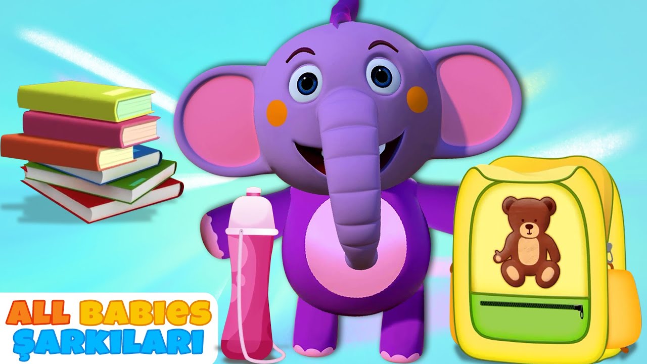 Okul Çantasından Şeyler 🎒 Çocuklar için Öğrenme Videoları | ABC Turkish ...