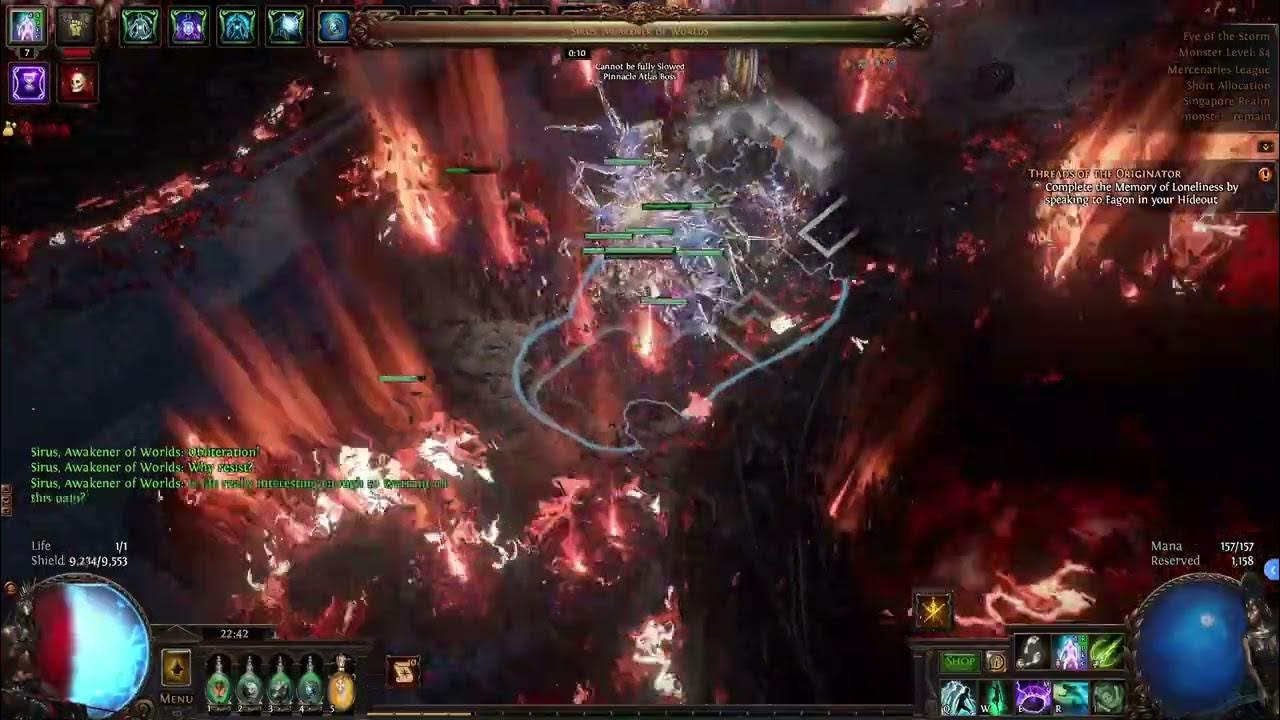 PoE 3.26 Spectre Necro vs Sirus A8 | Wretched Defilers Melt Bosses! - YouTube