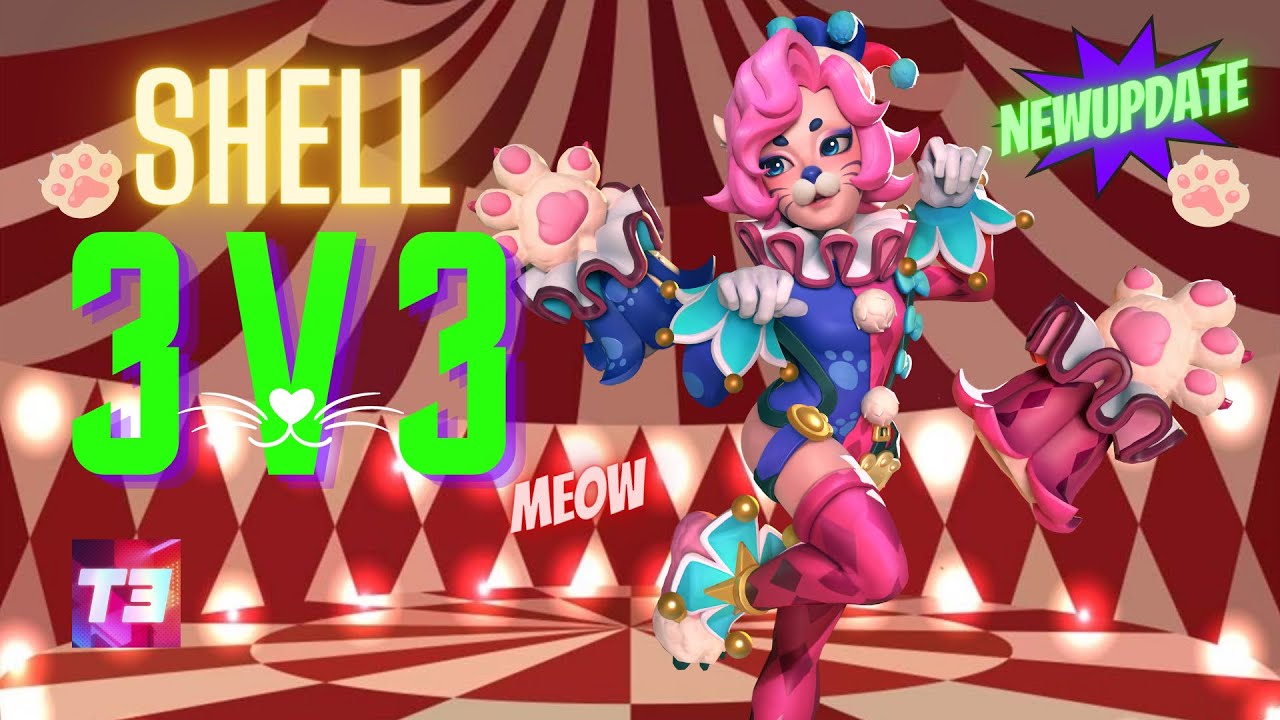 Shell 3V3 meow~ - YouTube