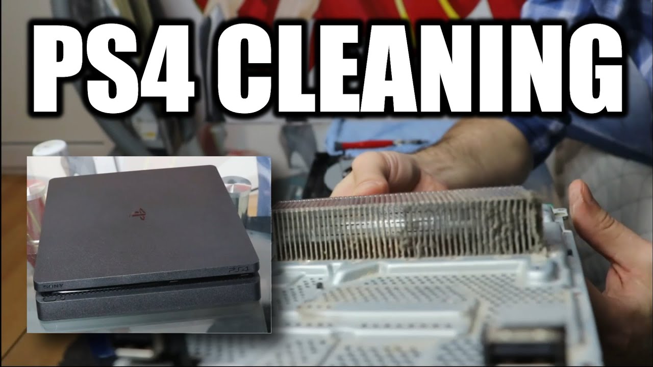 DIY PlayStation 4 SLIM Cleaning | How to Fix PS4 Loud Fan (Model CUH ...