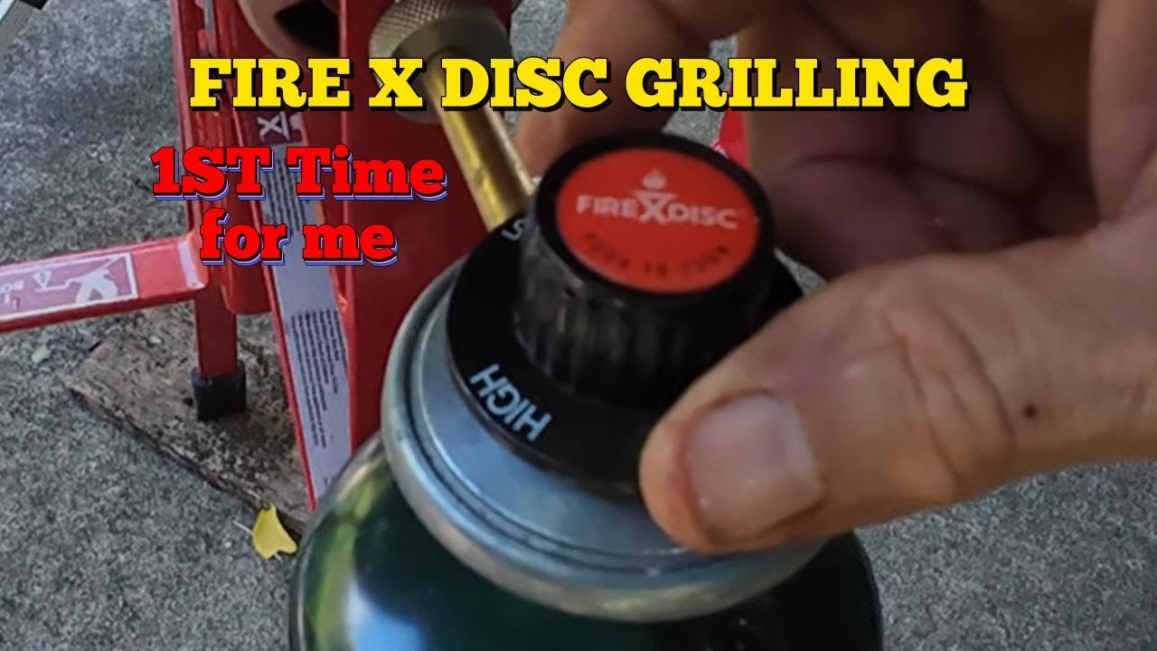 Fire Disc Hotdog Experiment - YouTube