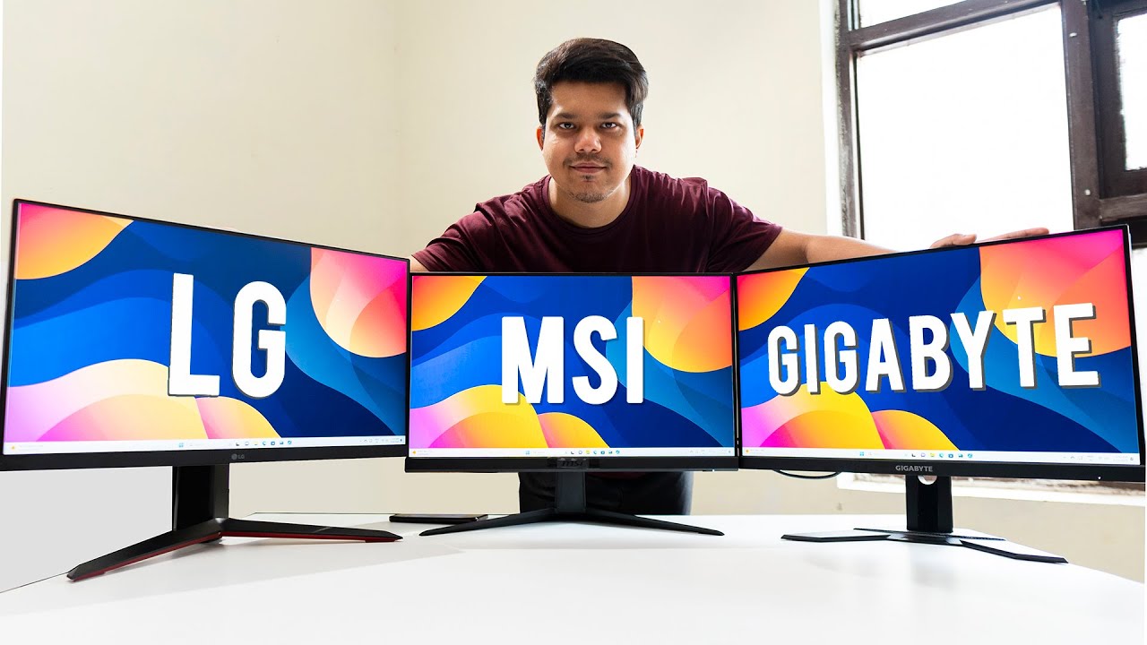 Best Gaming Monitor under ₹15000 - LG 24GN650 vs MSI G2412 vs Gigabyte ...