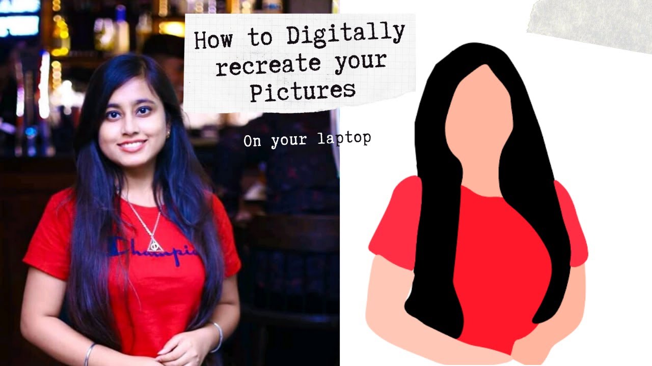 How to make Illustrations of Photos | Learn with me: Digital ...