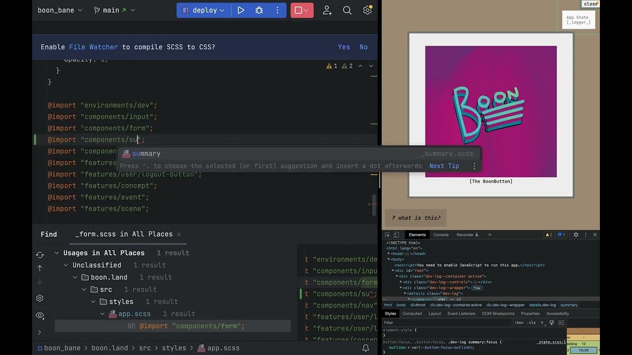 Building Boon.Land | devlog 04-04 | Design: adding visual cohesion - YouTube