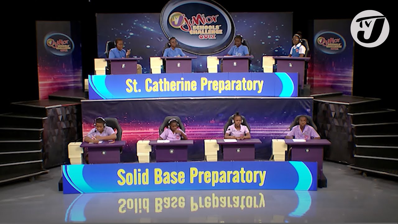 St Catherine Preparatory vs Solid Base Preparatory | TVJ Jnr. Schools' Challenge Quiz - YouTube