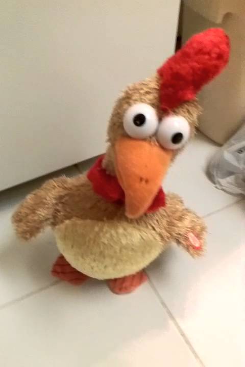 Chicken dance Animated toy bird - YouTube