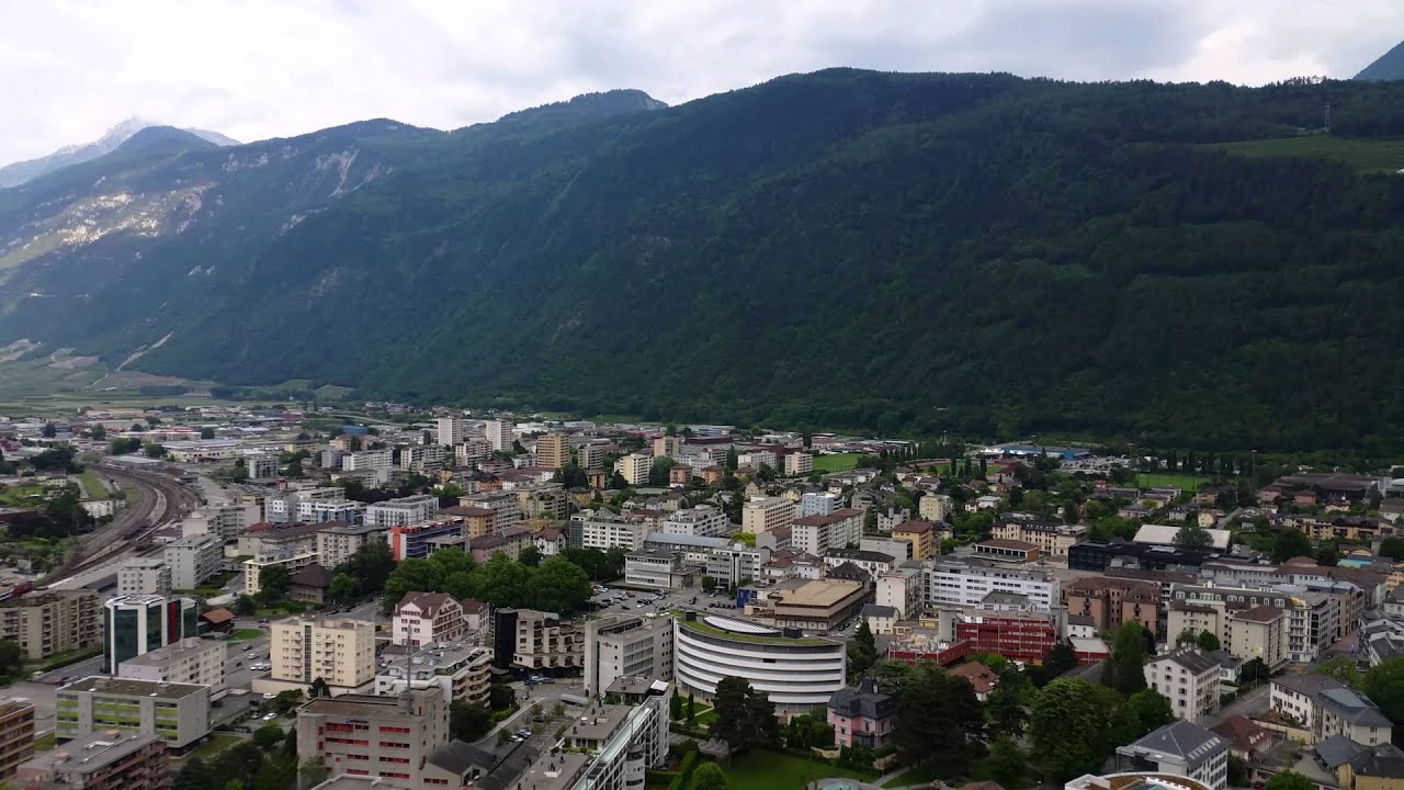 Martigny in 4K - YouTube