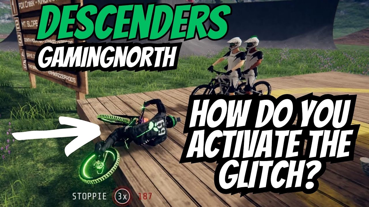 Descenders - How do you activate the lobby GLITCH? - YouTube
