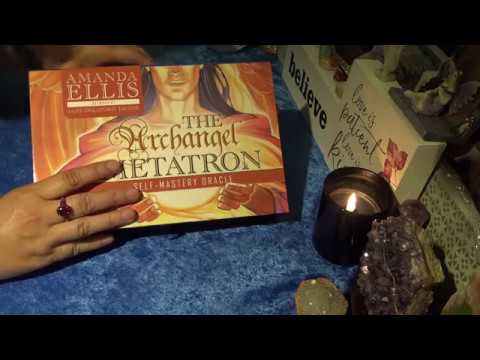 The Archangel Metatron Self Mastery Oracle - Flip Through of Each Card ...
